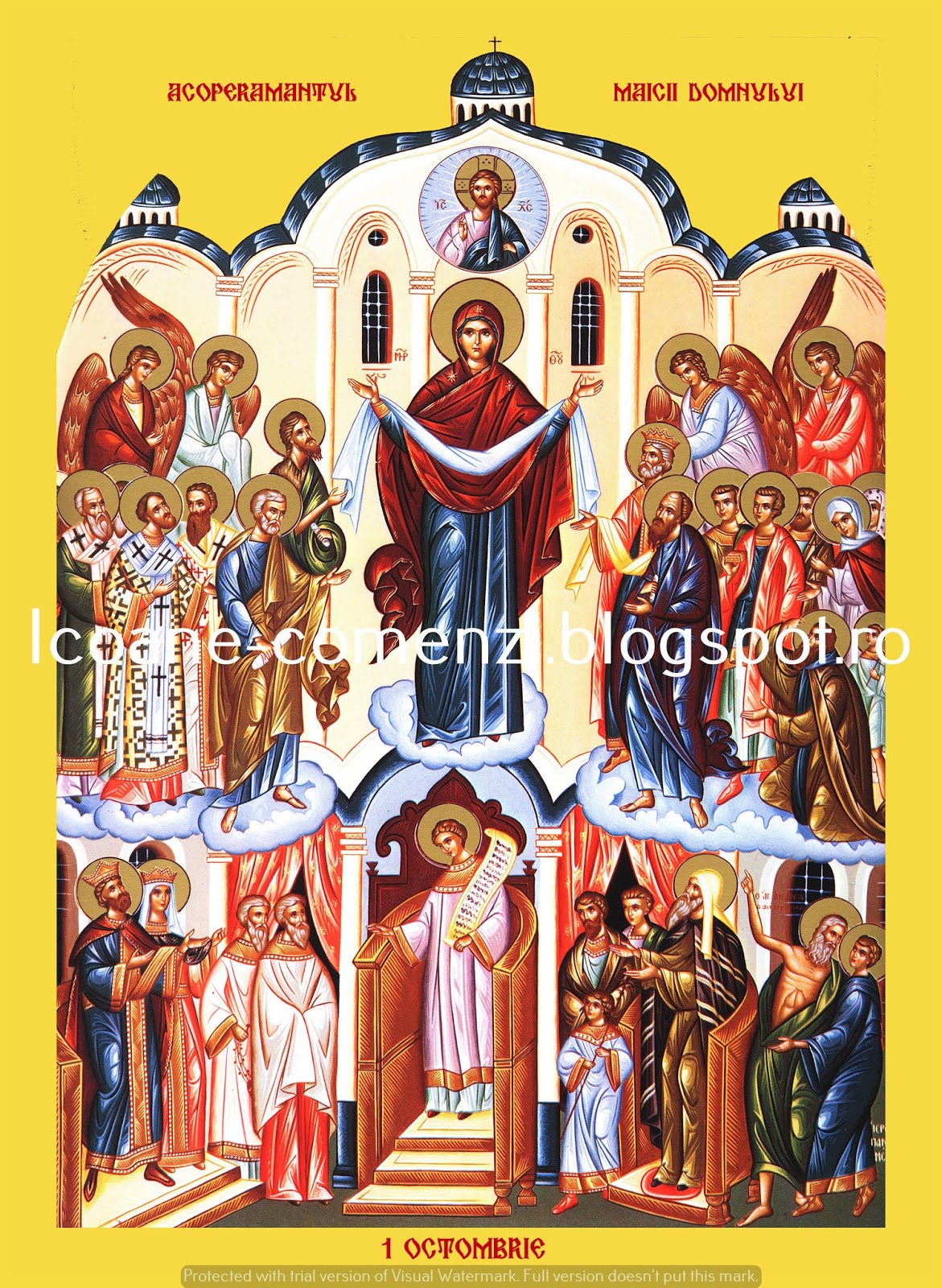 Set Icoane cu sfinti - cruce neagra 32 de icoane ~ Icoane Comenzi - cea ...