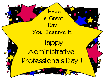 EOCCS Technology Blog: Happy Administrative Professionals Day!
