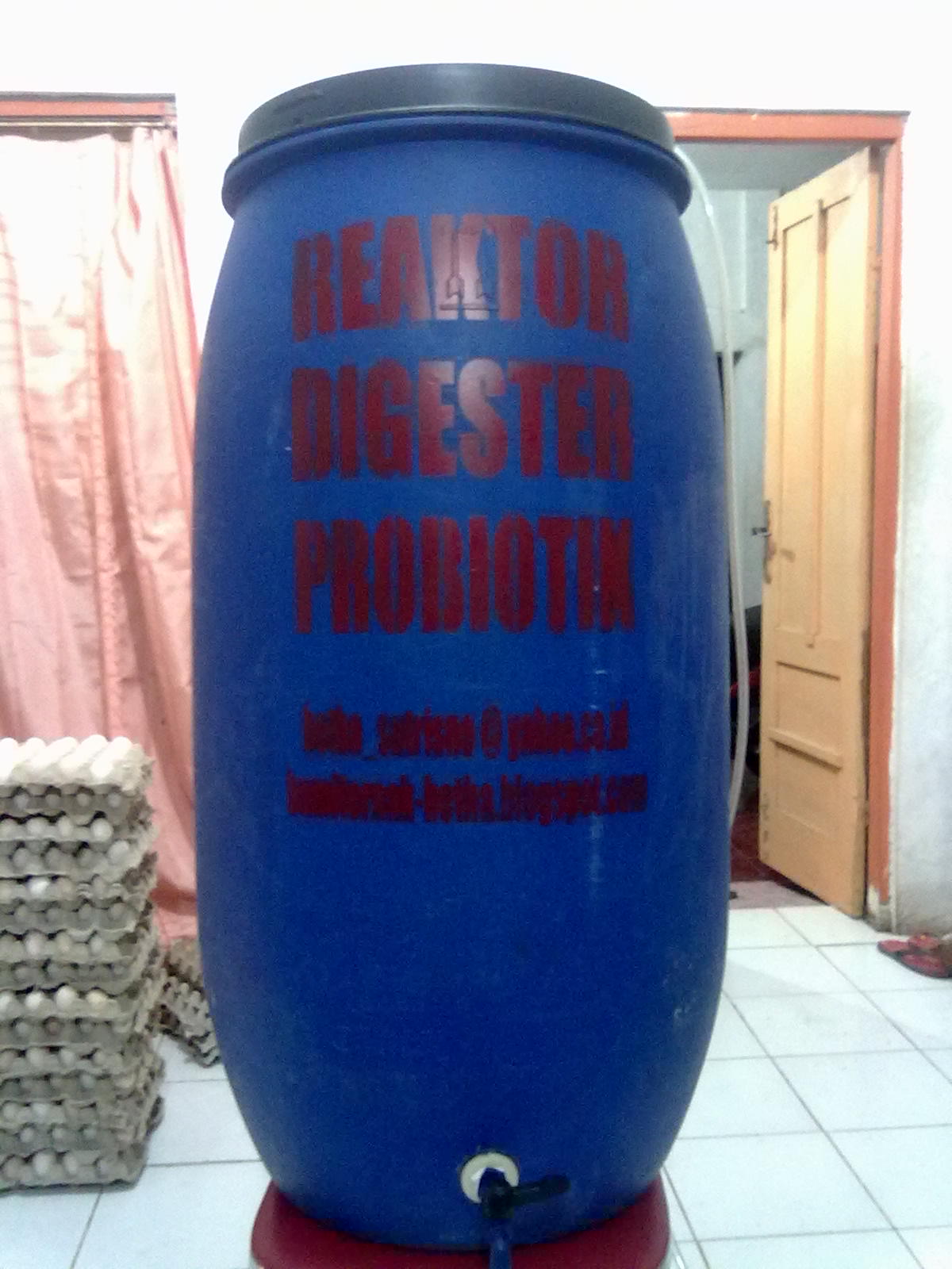 REAKTOR DIGESTER PROBIOTIK | BUMI TERNAK