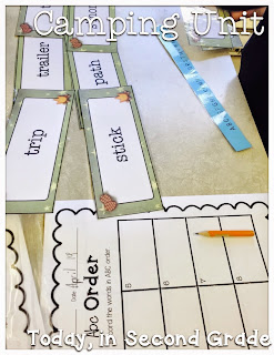A Camping We Will Go! - Today in Second Grade
