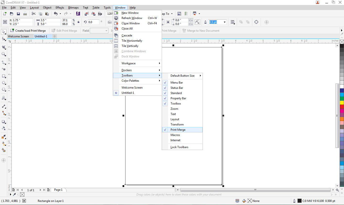 CorelDraw Tutorial: Sequential numbers using Print Merge in CorelDraw