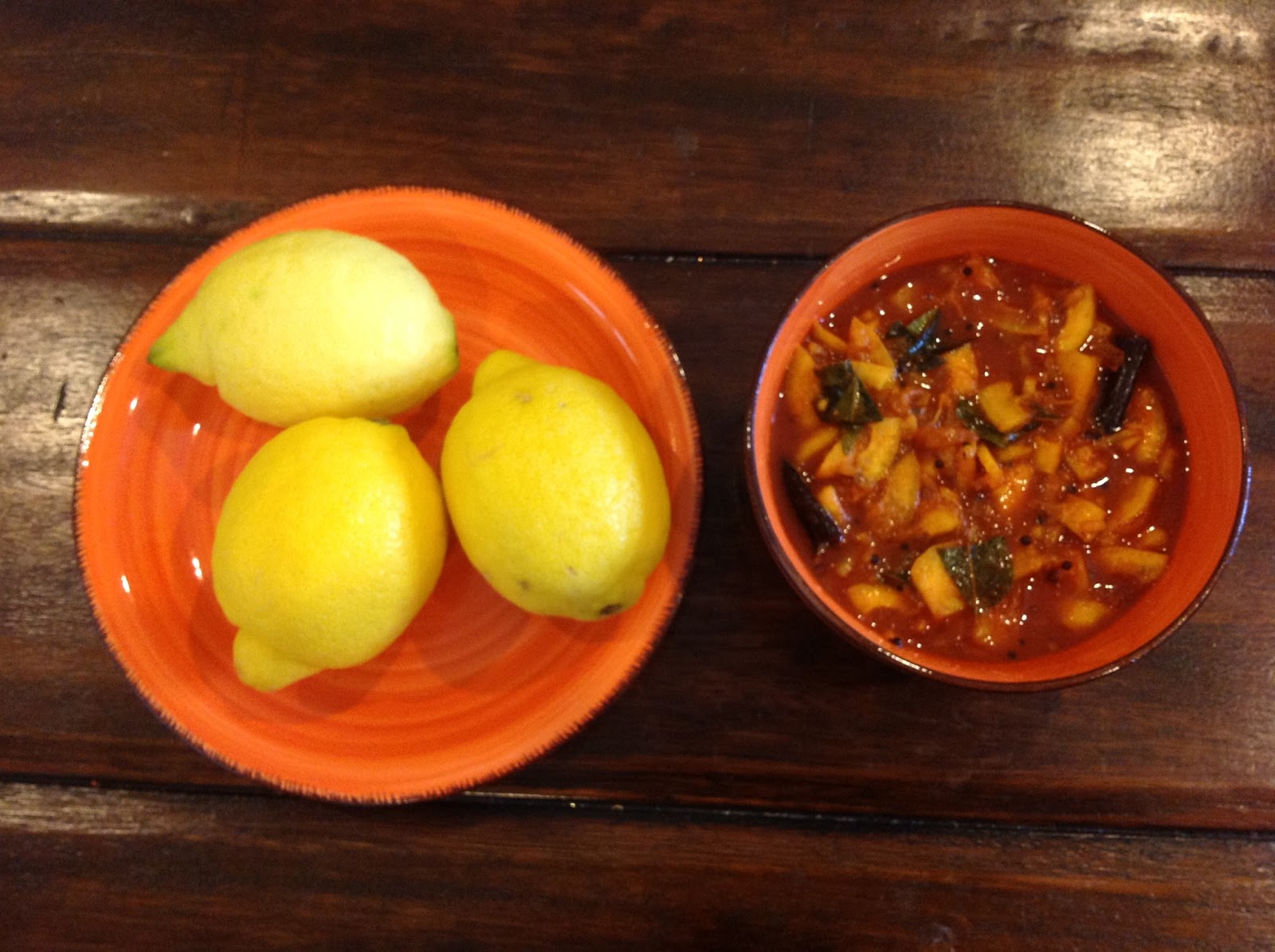 Cooking at Home: Lemon Curry (Naranga Curry)