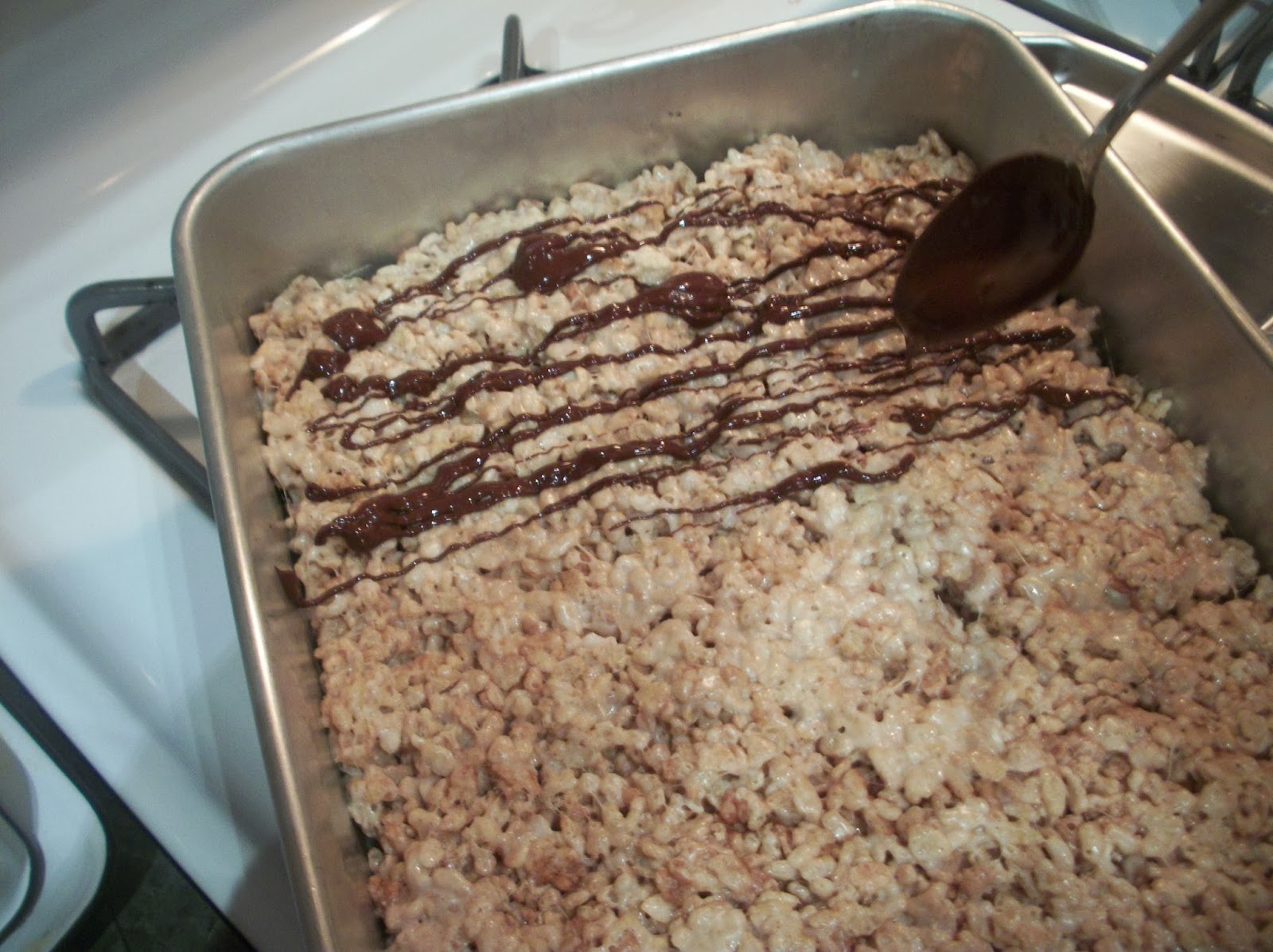 Cook with Sara: Cinnamon Toffee Rice Krispie Bars