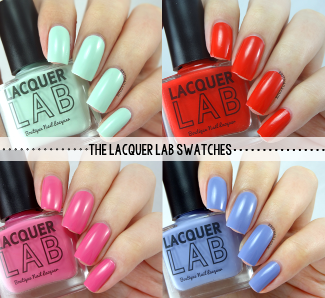 The Lacquer Lab Swatches and Review | Brit Nails