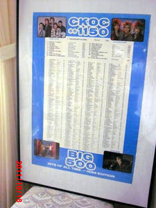 1150 CKOC ALL HIT 40 ARCHIVES: CKOC/OLDIES 1150 BIG 500 POSTERS WANTED