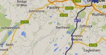 Great British Bus Routes: X77: Glasgow - Ayr