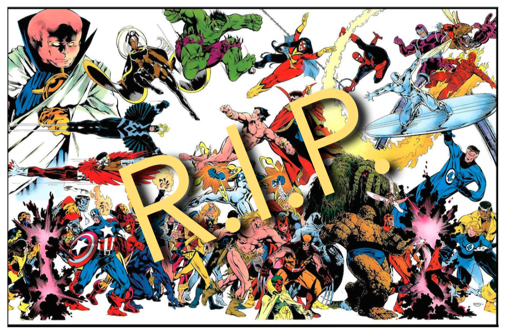 The Misadventures of Captain Blog: R.I.P. MARVEL COMICS AS WE KNEW YE...