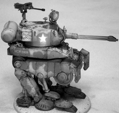 Weird WWII: Battleground Weird WWII: M100 Medium Armored Mechanical Walker