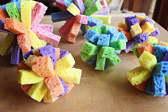Eve Of Joy : DIY - Make Your Own Fun Sponge Water Toy
