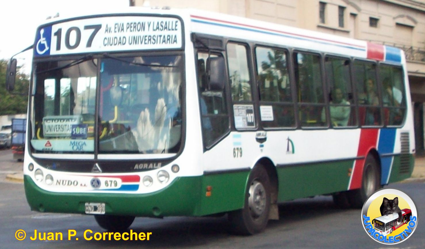 Fotos de colectivos: T.C.G. San Martín y Nudo - Linea 107