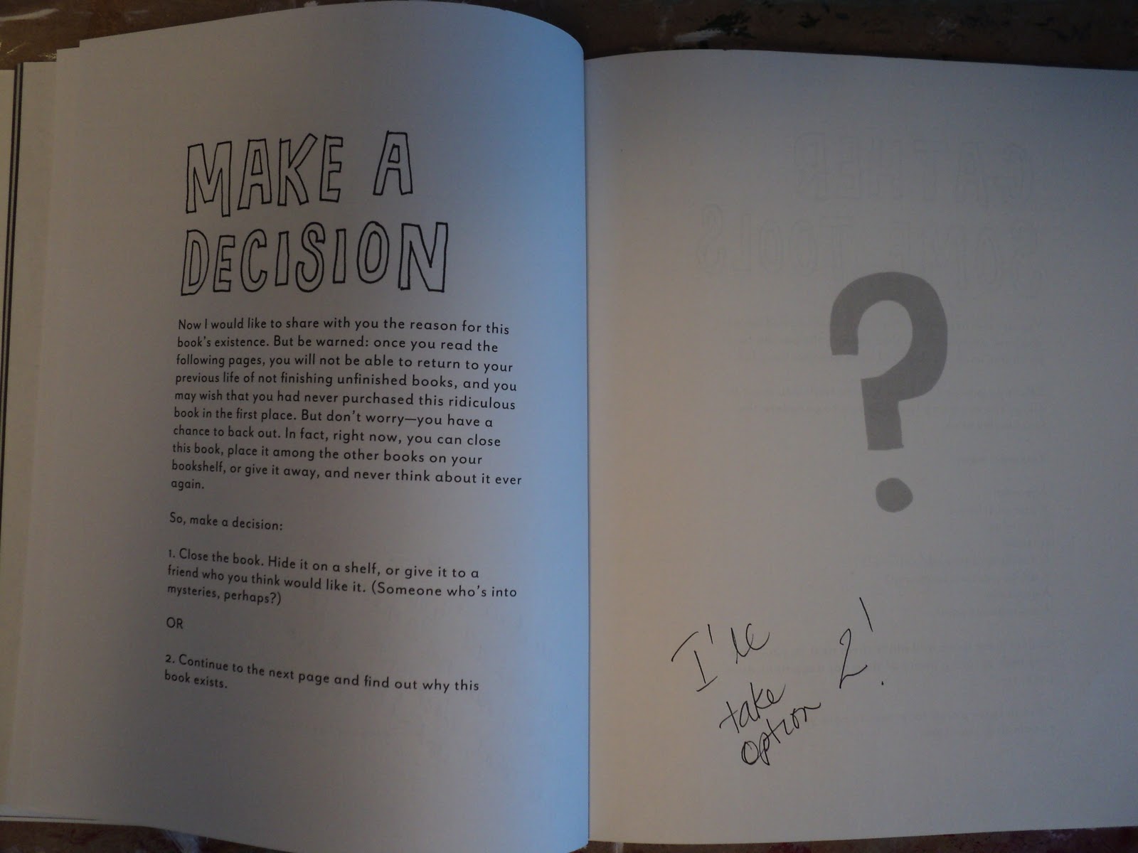 NM Creatrix: Finish this Book by Keri Smith