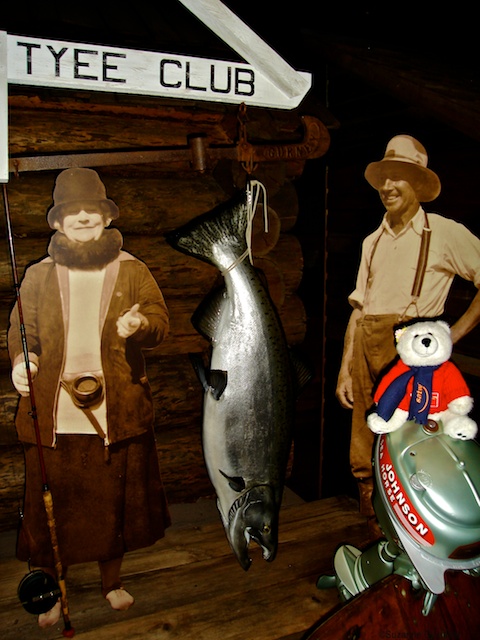 SATW Canada Travelling Teddy Bear Blog: Bella Bella fishes the Tyee Pool