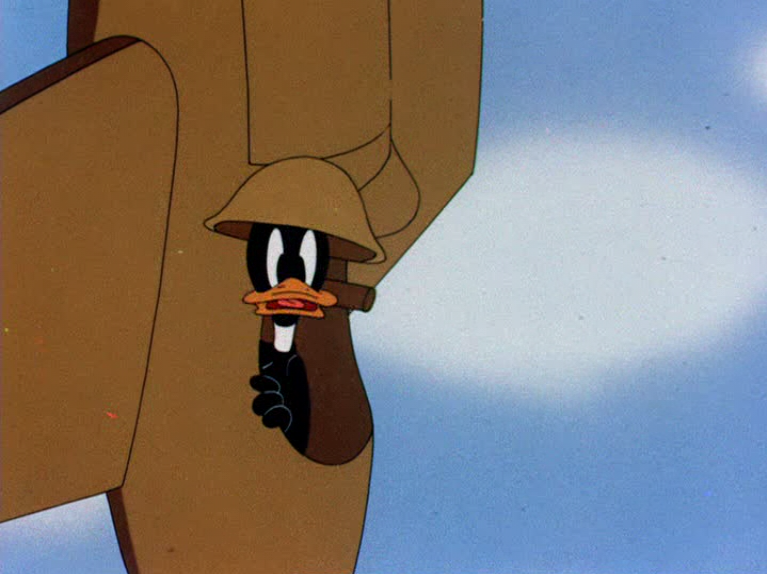 Likely Looney, Mostly Merrie: 417. Daffy - the Commando (1943)