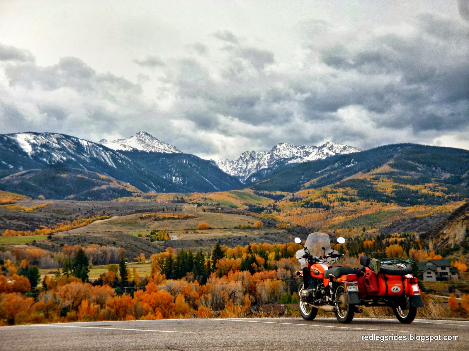 A Redleg's Rides : An Overcast Fall Day in Vail, Colorado