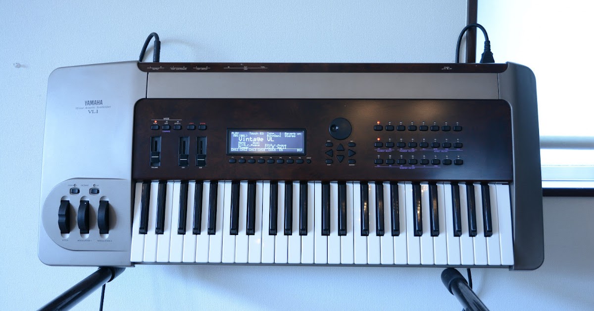 MATRIXSYNTH: YAMAHA VL1 Version2 Virtual Acoustic Synthesizer physical ...