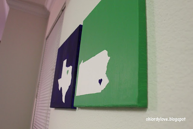 Oh Lordy!: Pinterest Inspired: Canvas States