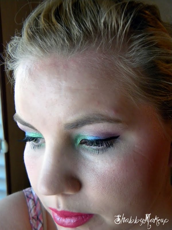 Shabby Makeup and More: Slushie Drink Makeup Look
