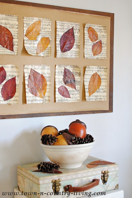 15 Gorgeous Fall Leaf Home Decor Ideas - Remodelando la Casa