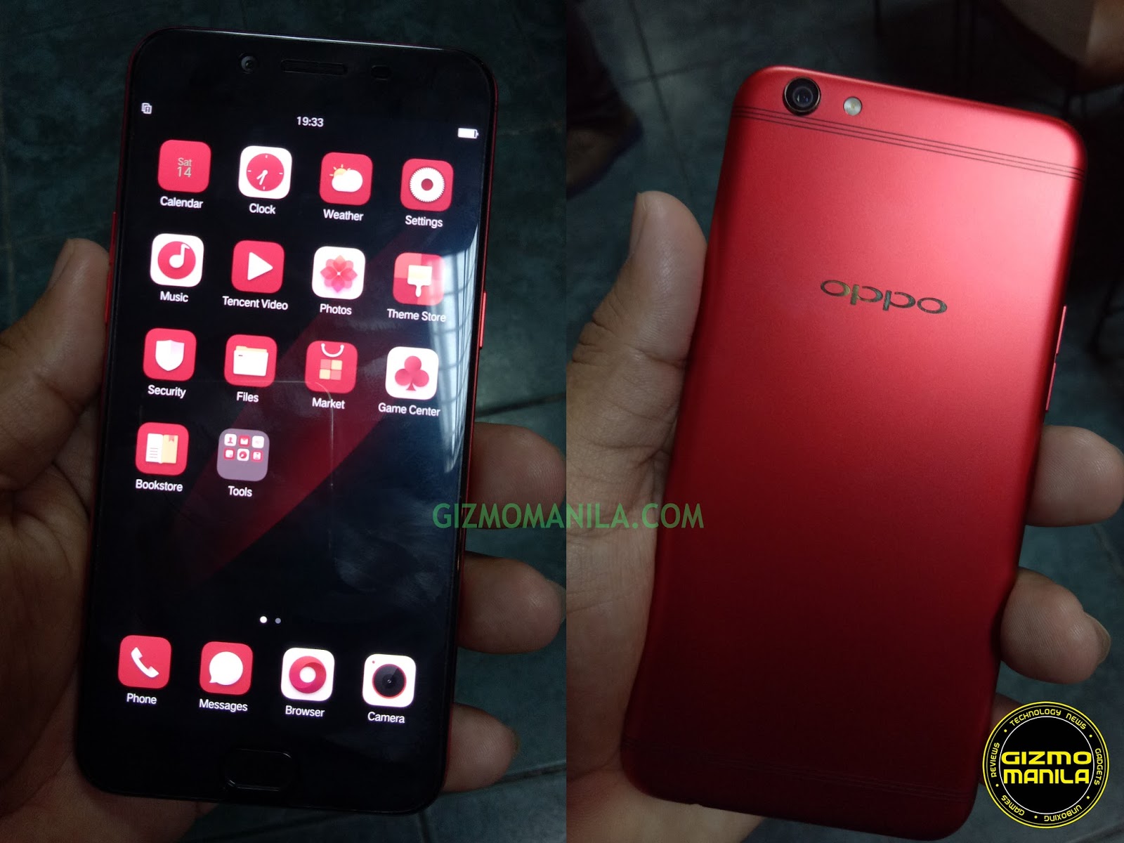 OPPO R9s Red spotted in Cebu. - Gizmo Manila