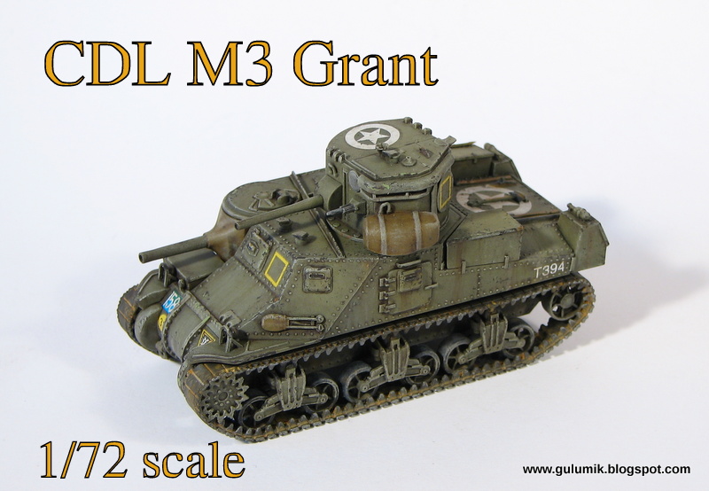 Gulumik Military Models: CDL M3 Grant 1/72