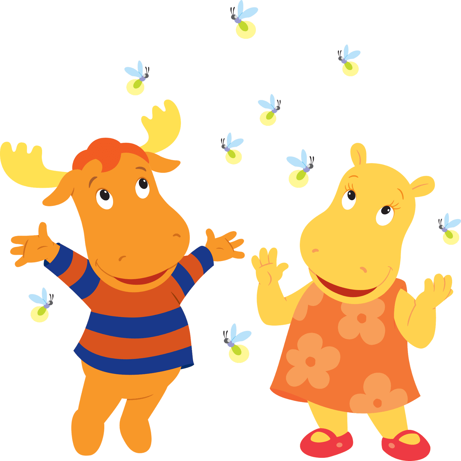 Cartoon Characters: The Backyardigans (PNG)