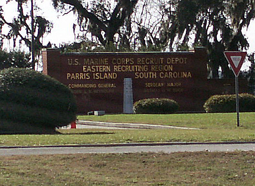 2 Live Freely: Road Trip #1 - Day 5 - Continued - Parris Island ...