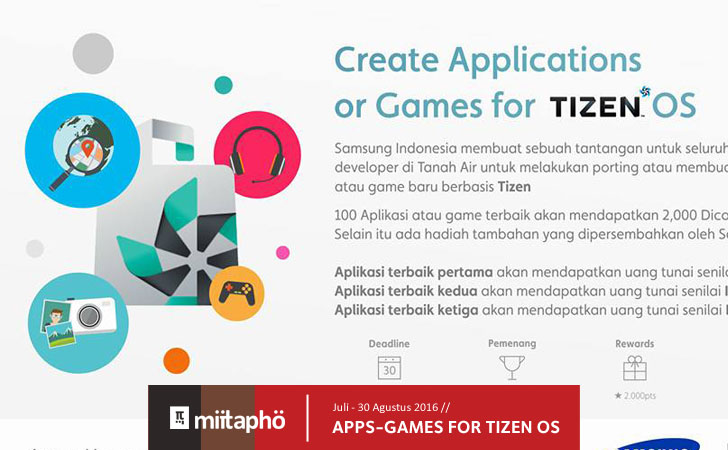 Berlomba Membuat Aplikasi Atau Game Untuk Tizen OS - miitapho - Collect ...