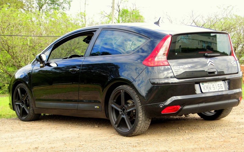 Black Tie - C4 VTR +19" + H&R Springs - Rebaixados e Tunados