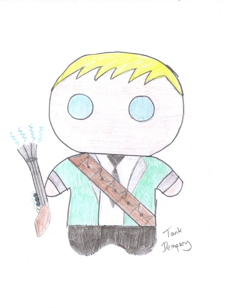 Azay's Video Game Craft Haven: Nazi Zombie Heroes Chibi Dolls