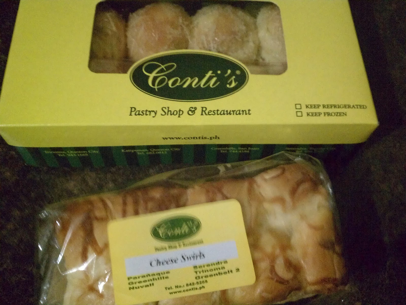 Conti's Ensaimaditas and Cheese Swirl