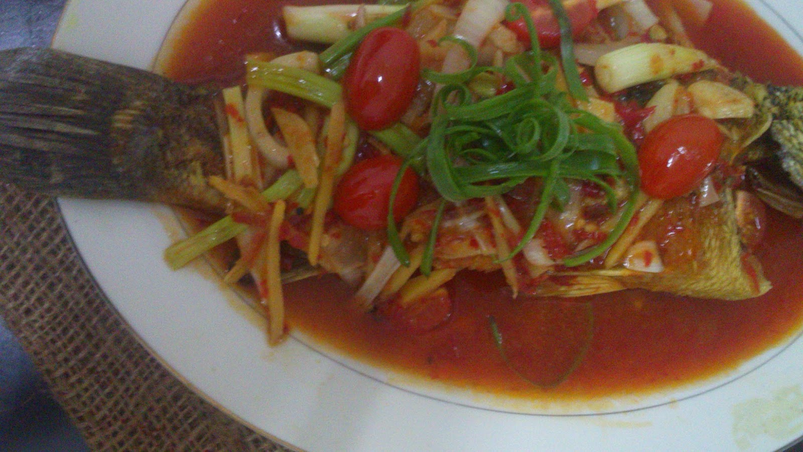PATYSKITCHEN: SIAKAP MASAM MANIS/SWEET SOUR SEABASS