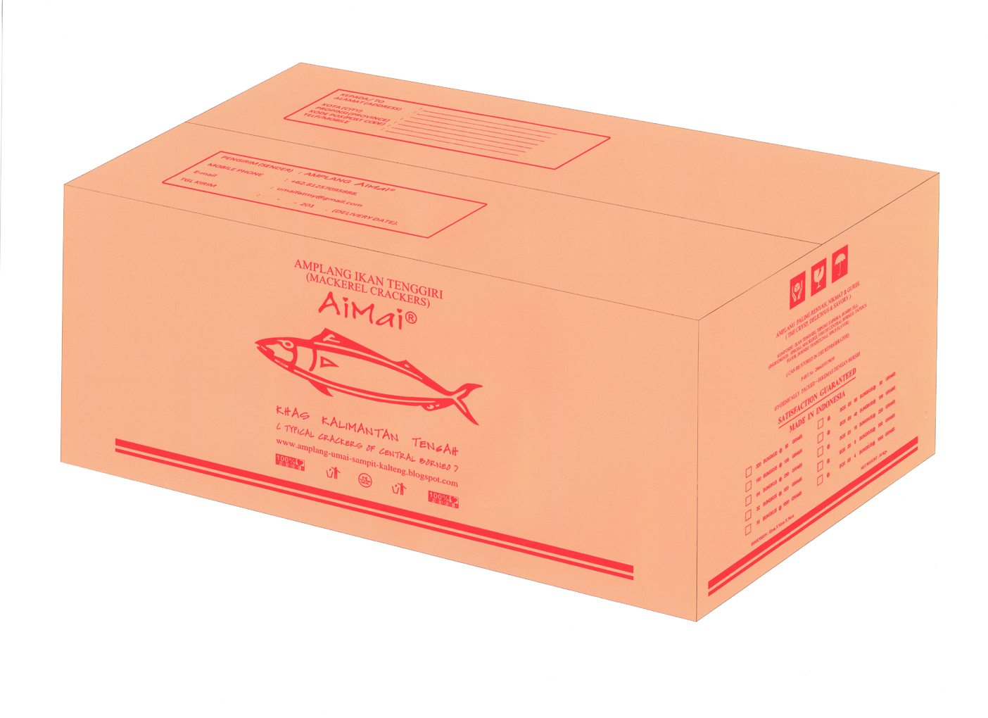 AMPLANG "UMAI" - AiMai, STIK TENGGIRI, MADU HUTAN KALIMANTAN KHAS SAMPIT.