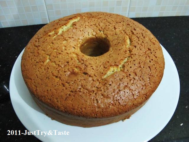 Resep Cake Sifon Pisang | Just Try & Taste