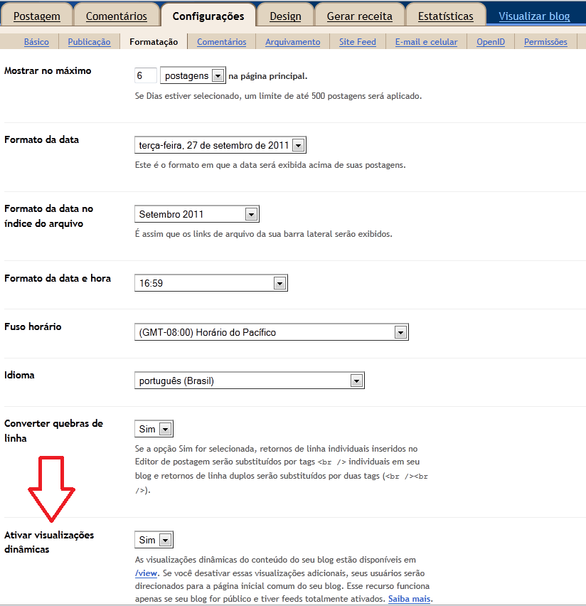Visualizações dinâmicas no blogger | Blogocracia