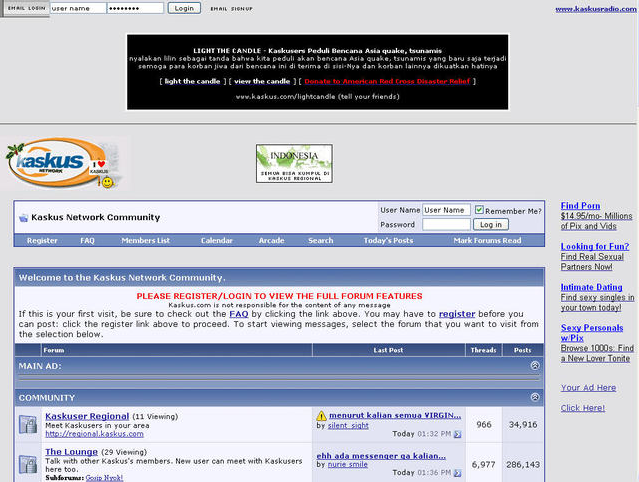Tampilan KASKUS dari tahun ke tahun - Page 7 | KASKUS