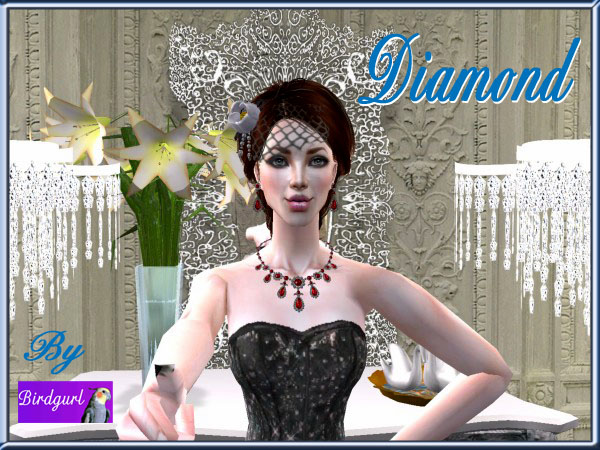 Birdgurl's Sims 2 Creations: Diamond - Adult Female Sim by Birdgurl