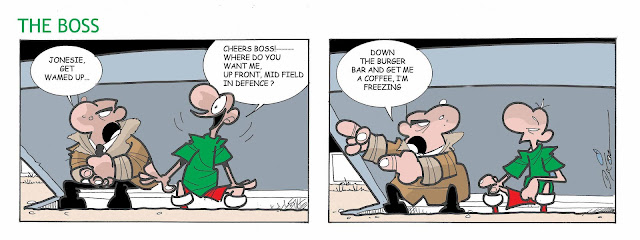 Cartoonist Diary: Boss Comic Strip