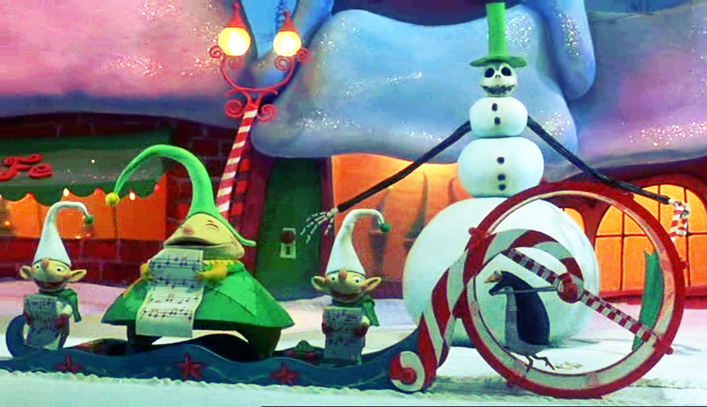 The Nightmare Before Christmas: Snowman Jack Skellington Minecraft Skin