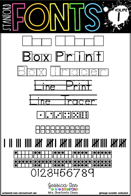 Fonts Perfect for Teachers, Classrooms, and Silhouette Projects! | Mrs ...
