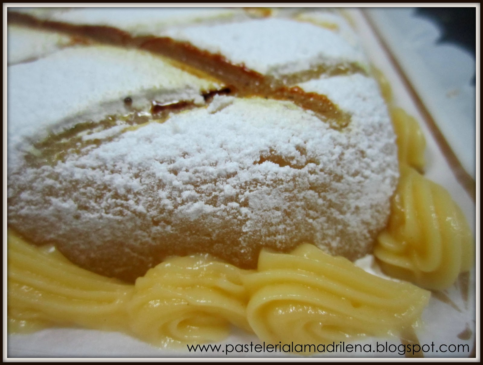 Pasteleria La Madrileña: Tarta Quemada.