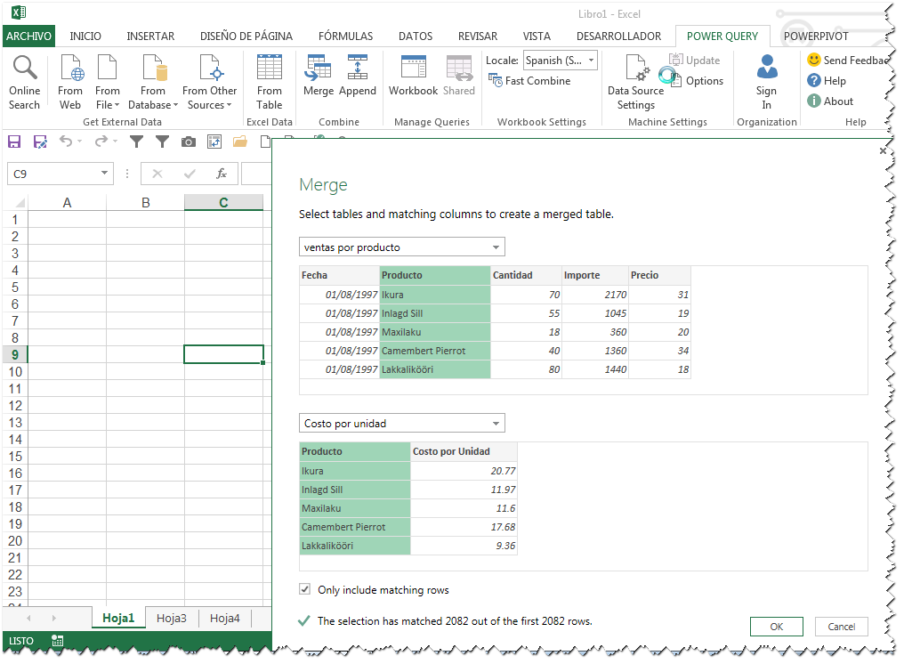 Jld Excel En Castellano Usar Microsoft Excel Eficientemente Usos Del Power Query Combinar
