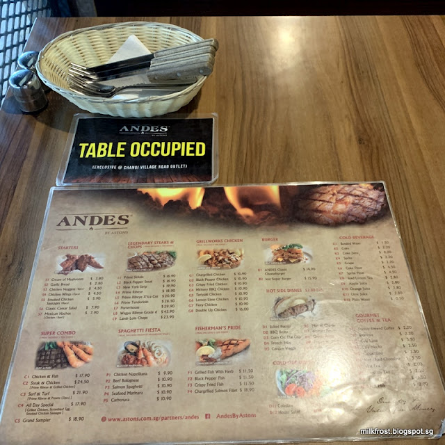 milkfrost's world: Andes by Astons | May's Farewell Lunch