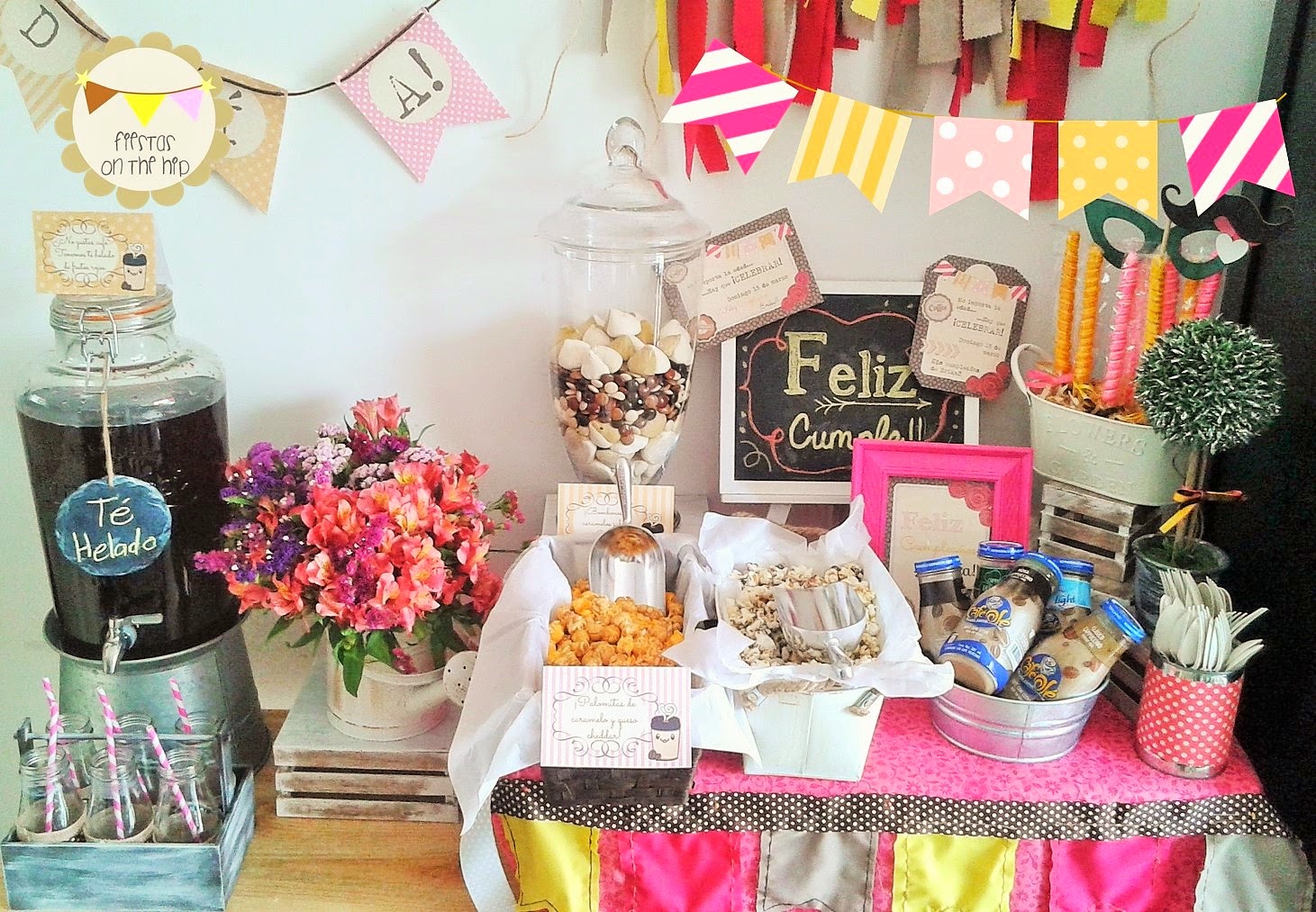 Fiesta de cumpleaños para una "Coffee Lover!"