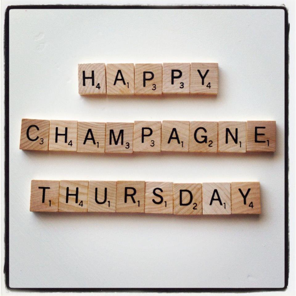 Champagne Thursdays: Scrabble Projects