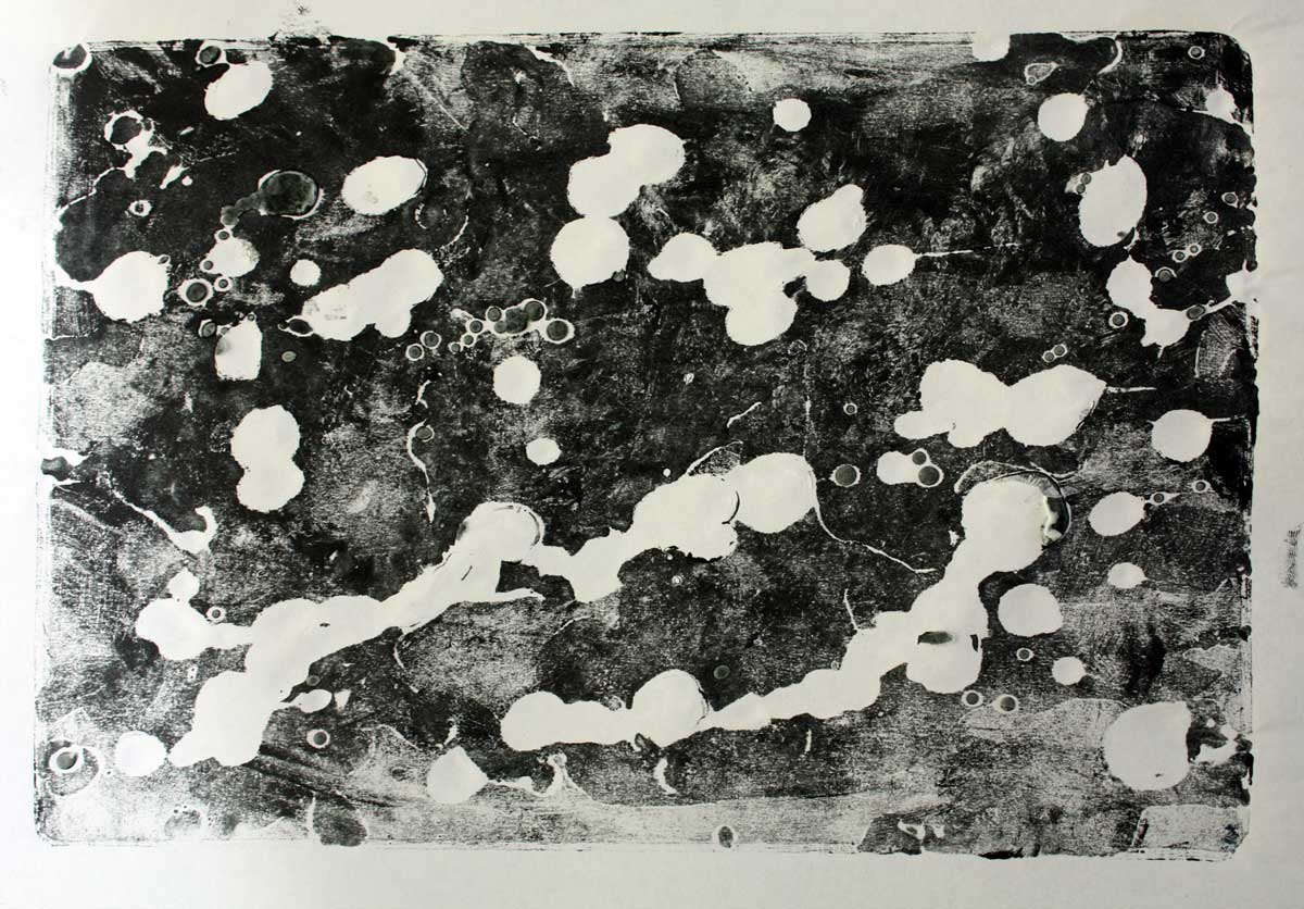 Judy Wise: Collographs with Akua Inks