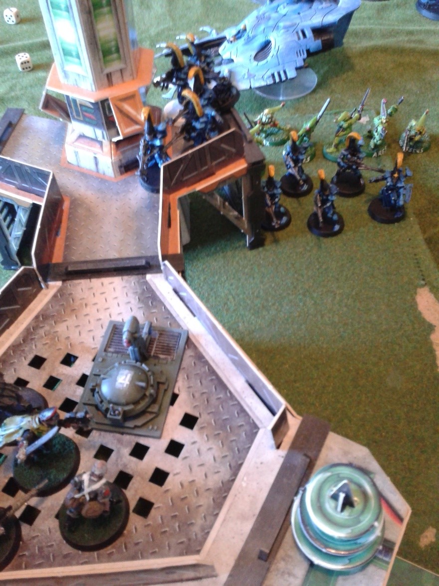 St Andrews wargaming: Nostalgia Trip- 40k Card Terrain Showcase