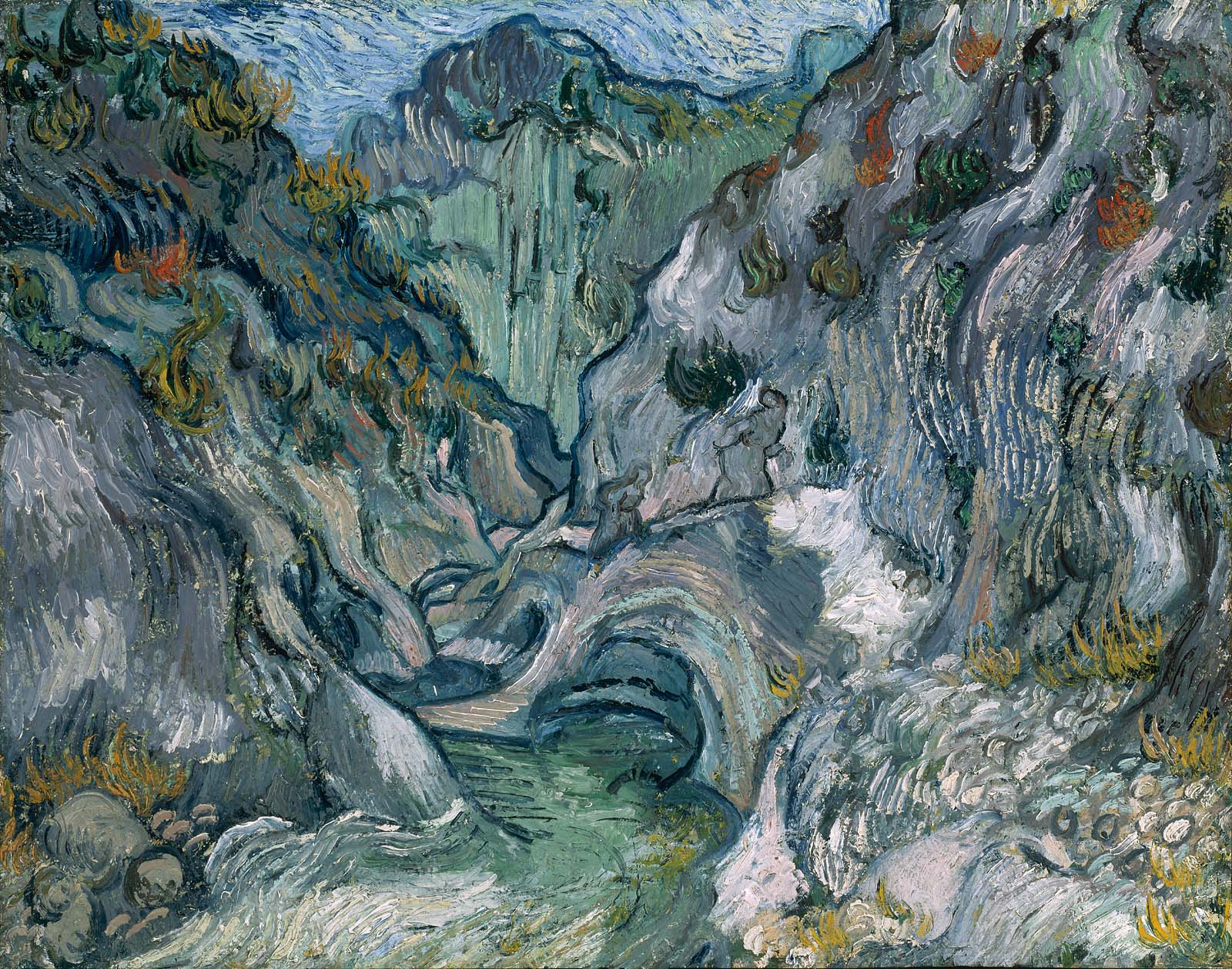 Vincent van Gogh | Ravine, 1889 | Tutt'Art@ | Masterpieces