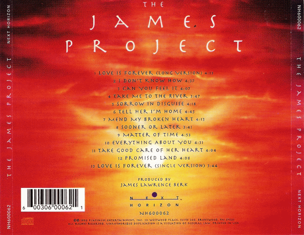 Hard Rock / AOR Heaven: THE JAMES PROJECT - Desert Bloom (1996)