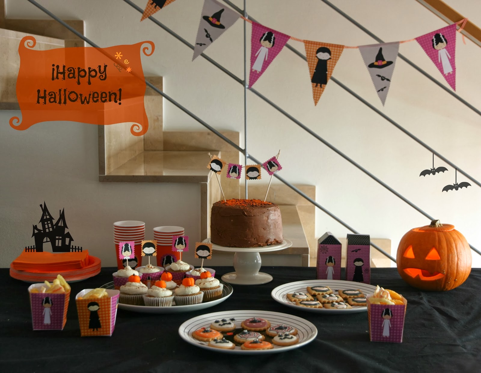 Xocolat and co: Fiesta de Halloween y feliz cumpleaños!!