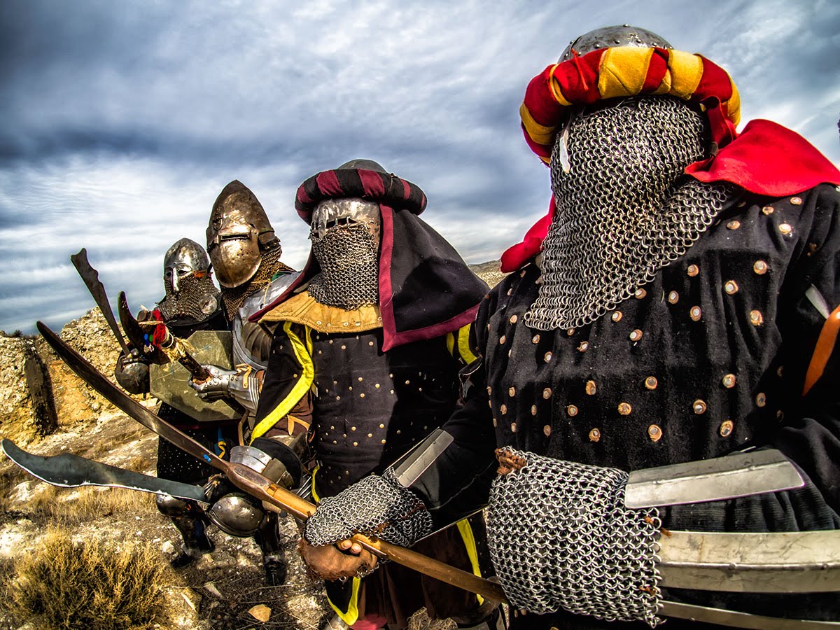 QLIO.ORG - FOTOS: Mañowar - Equipo aragonés de combate medieval